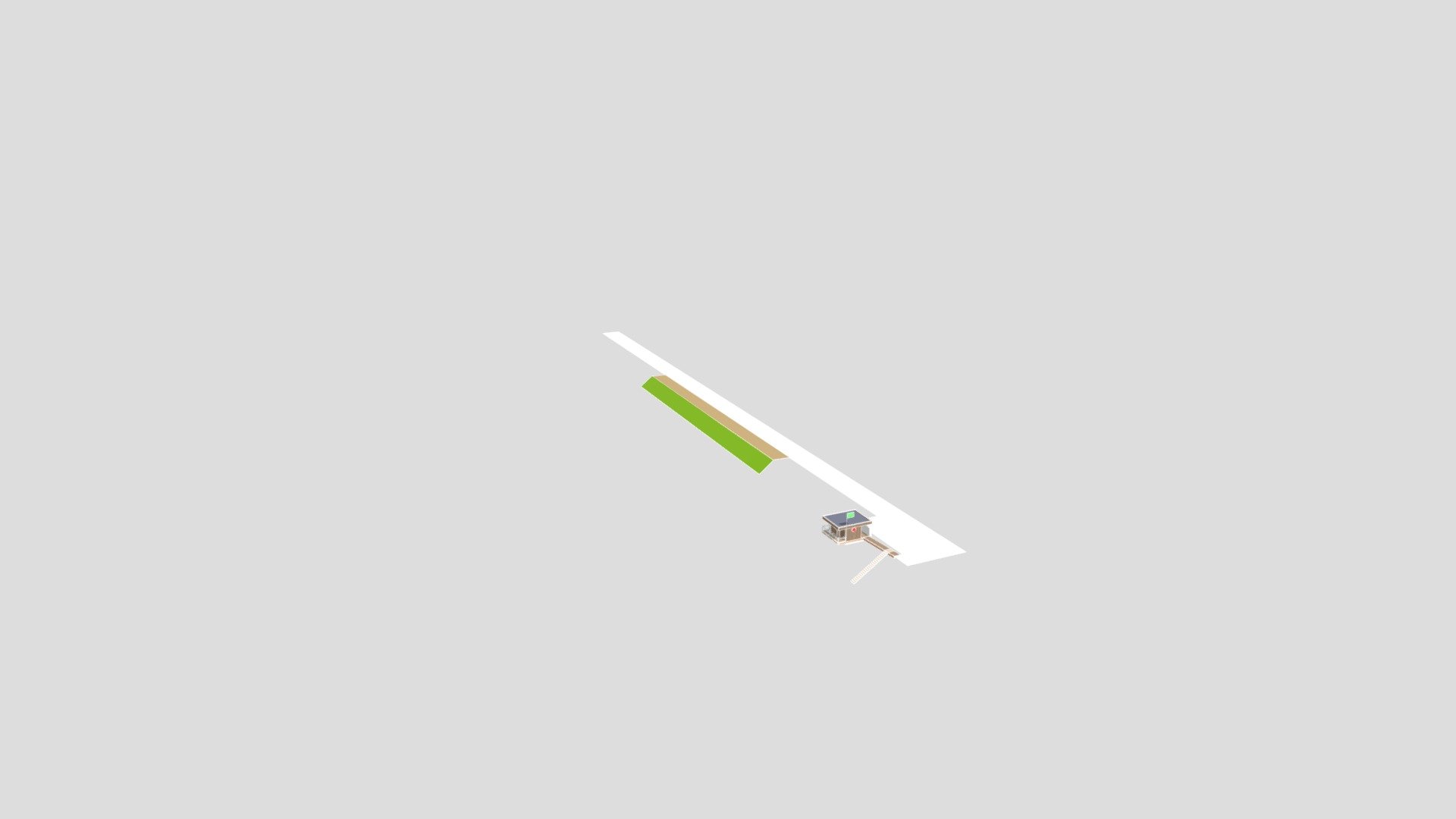 POSTE DE SAUVETAGE - 3D model by francois.merinis.architecture [29e3c03 ...