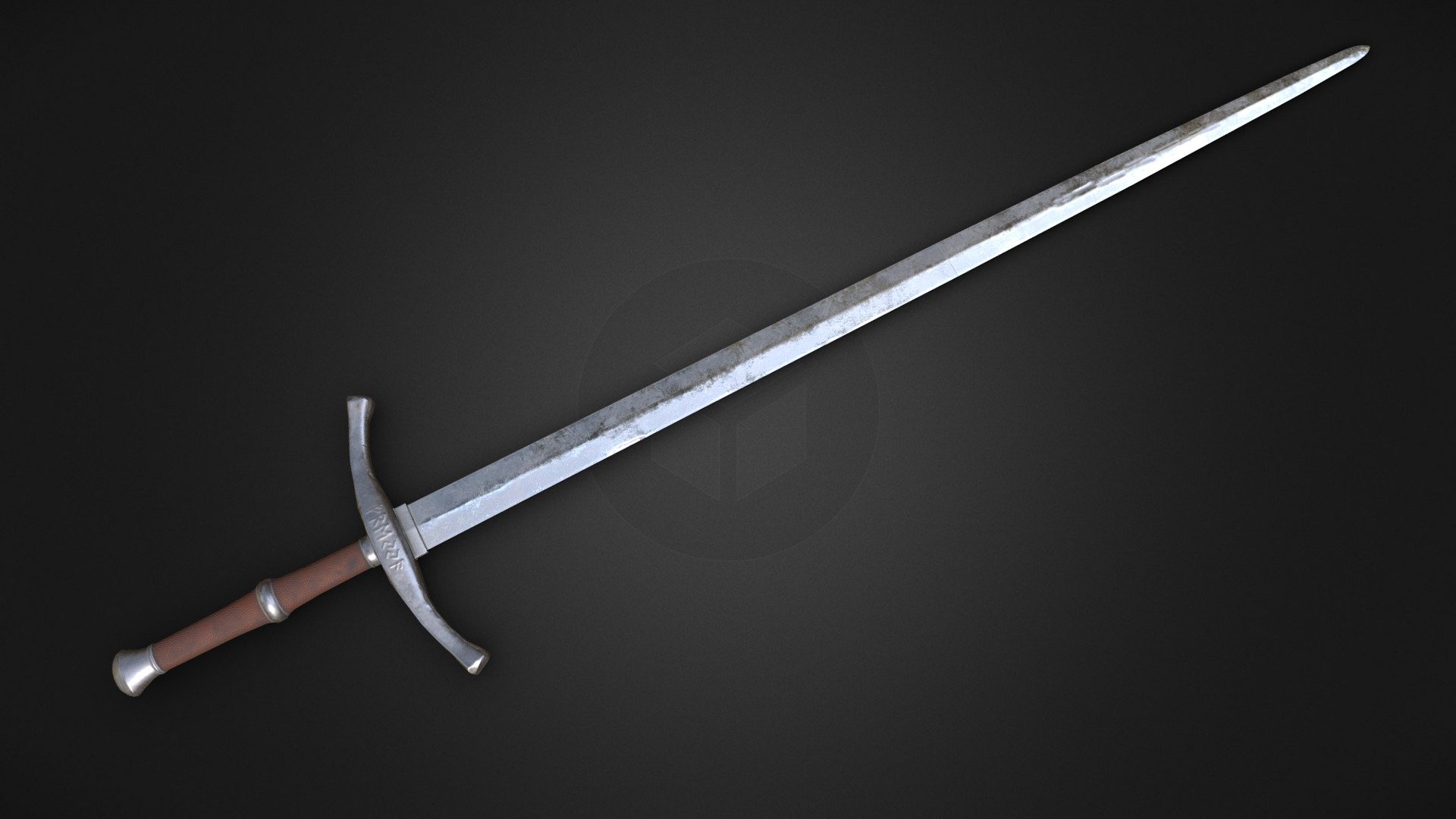 Sword LowPoly - 3D model by Akeyon [29e66eb] - Sketchfab