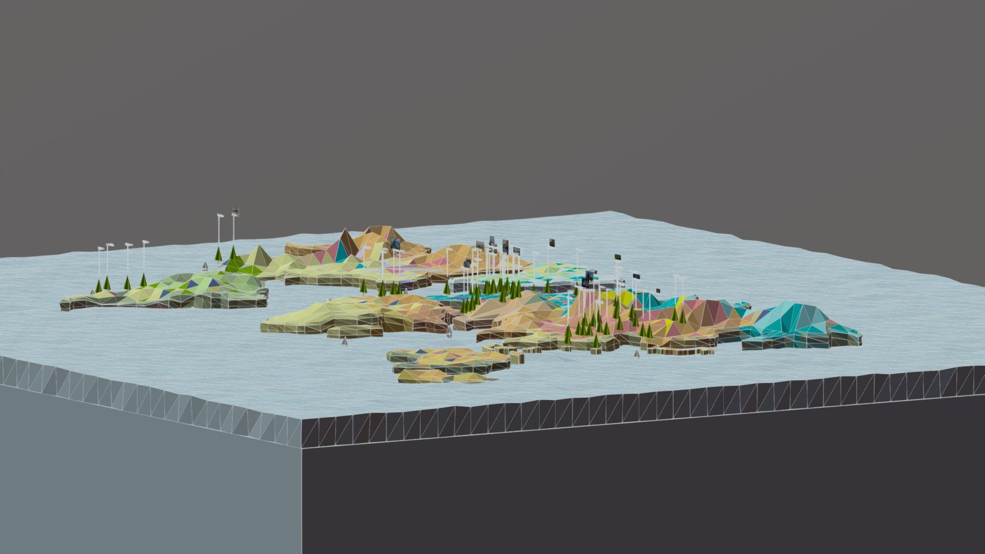 ISA map - 3D model by wangqian09 [29e78ec] - Sketchfab