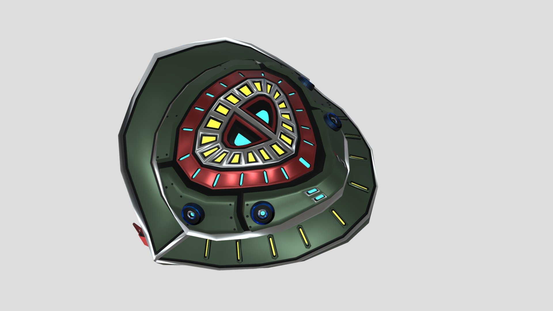 Shara Armor Pad 1 - Buy Royalty Free 3D model by pocolov [29e8b86 ...