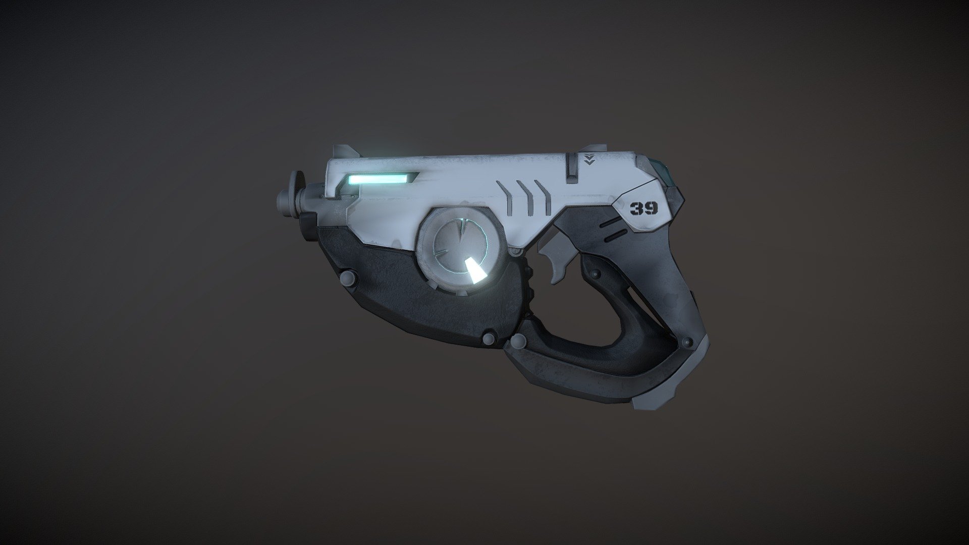 Tracer's Gun - 3D model by Yue (@YueJia) [29e9711] - Sketchfab