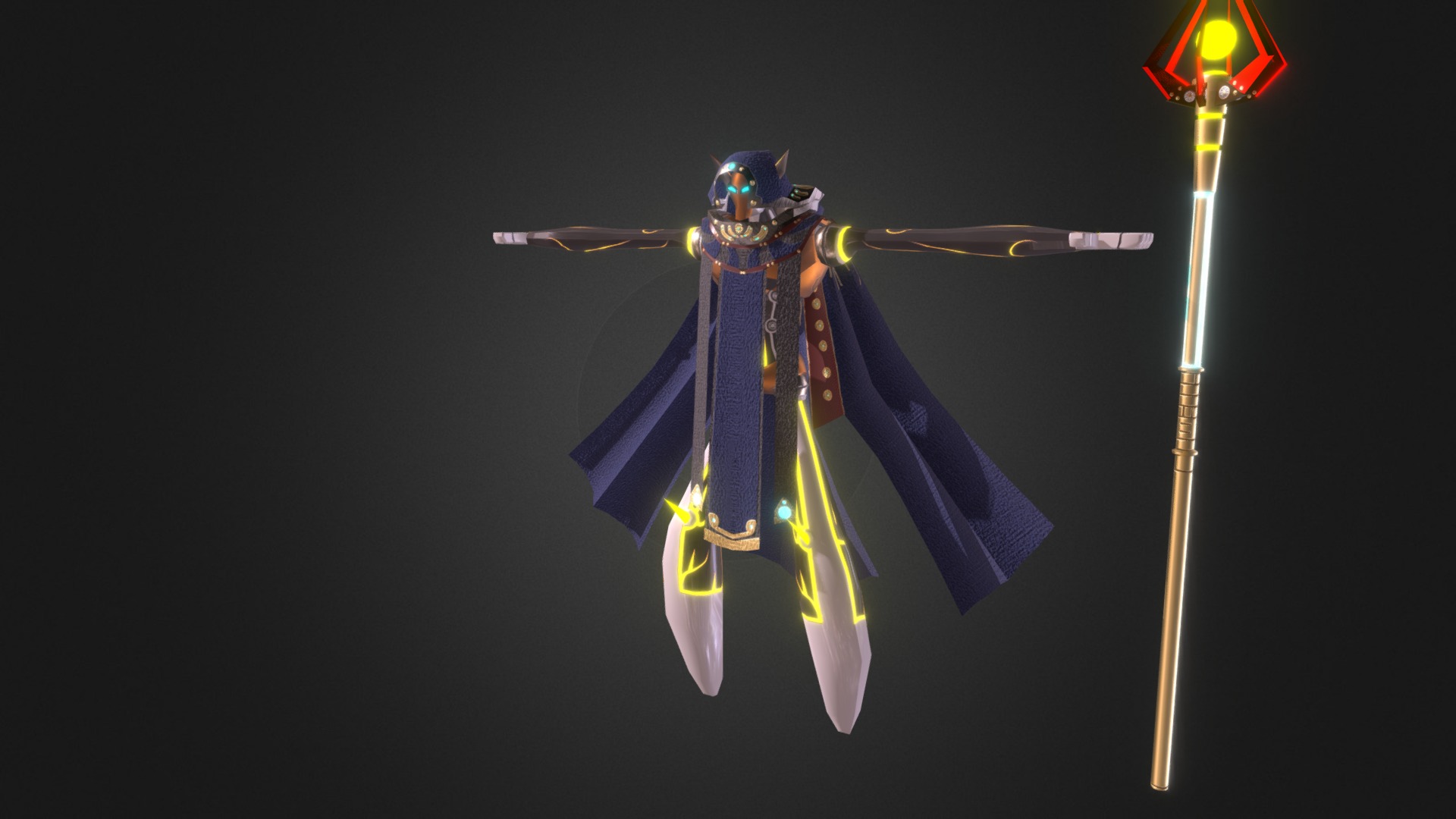 Mage - 3D model by JayLong (@hiryujay) [29e9af9] - Sketchfab