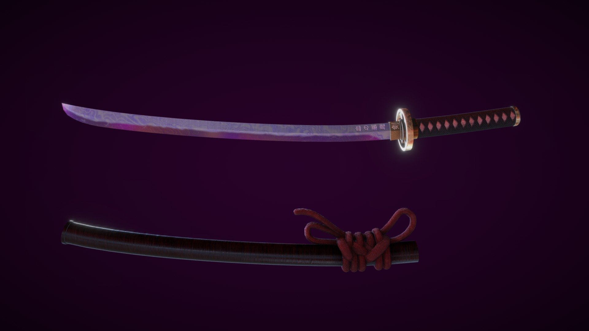 Katana - Download Free 3D model by Foxx Assets (@FoxxAssets) [29ea5d5 ...