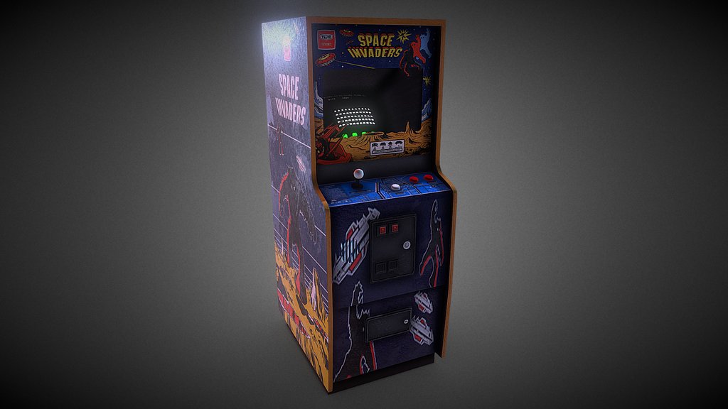 Arcade Machines - A 3D model collection by Dethicus_M - Sketchfab