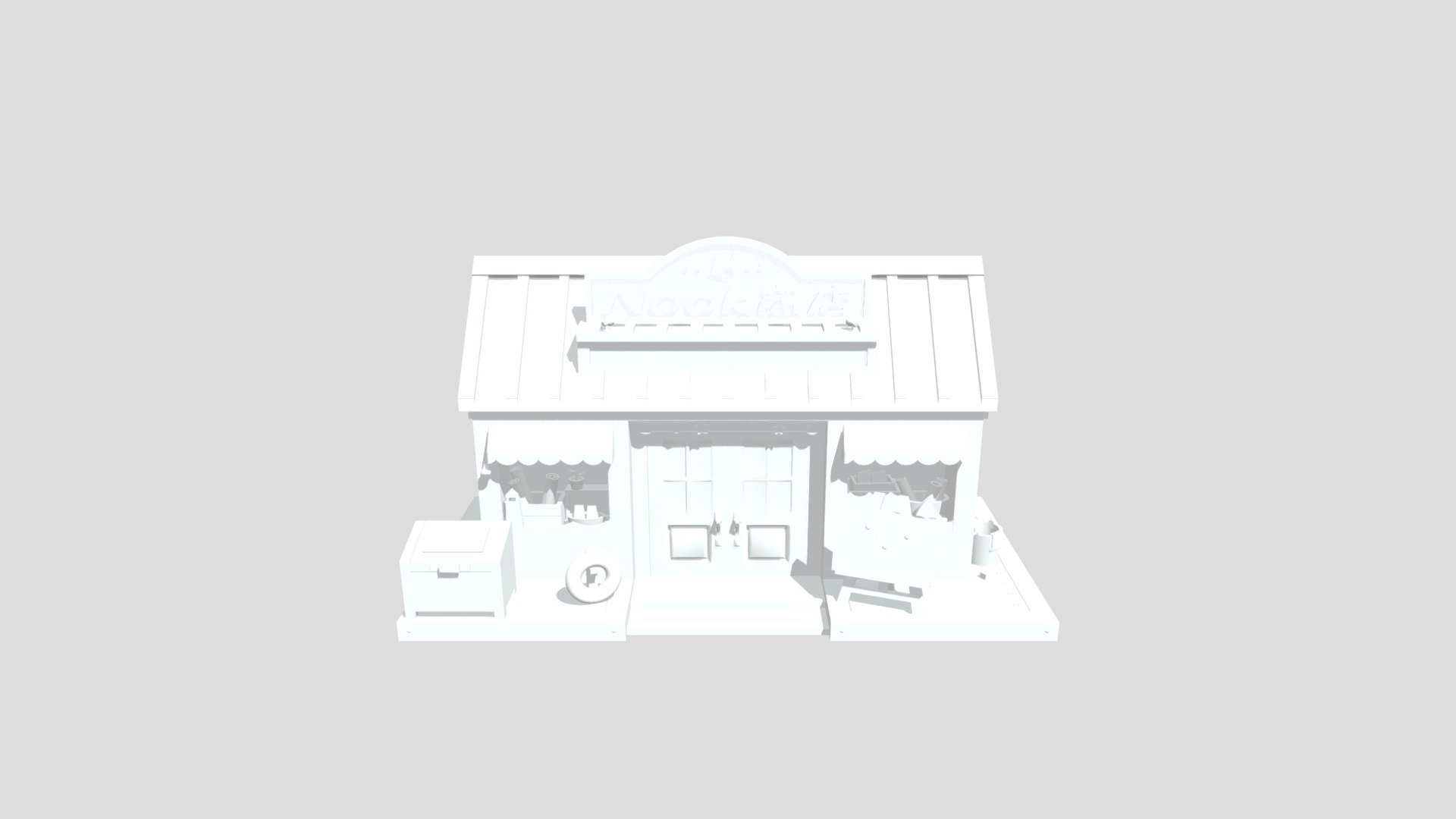 Animal Crossing - Nook Shop - Download Free 3D model by anderson9527 ...