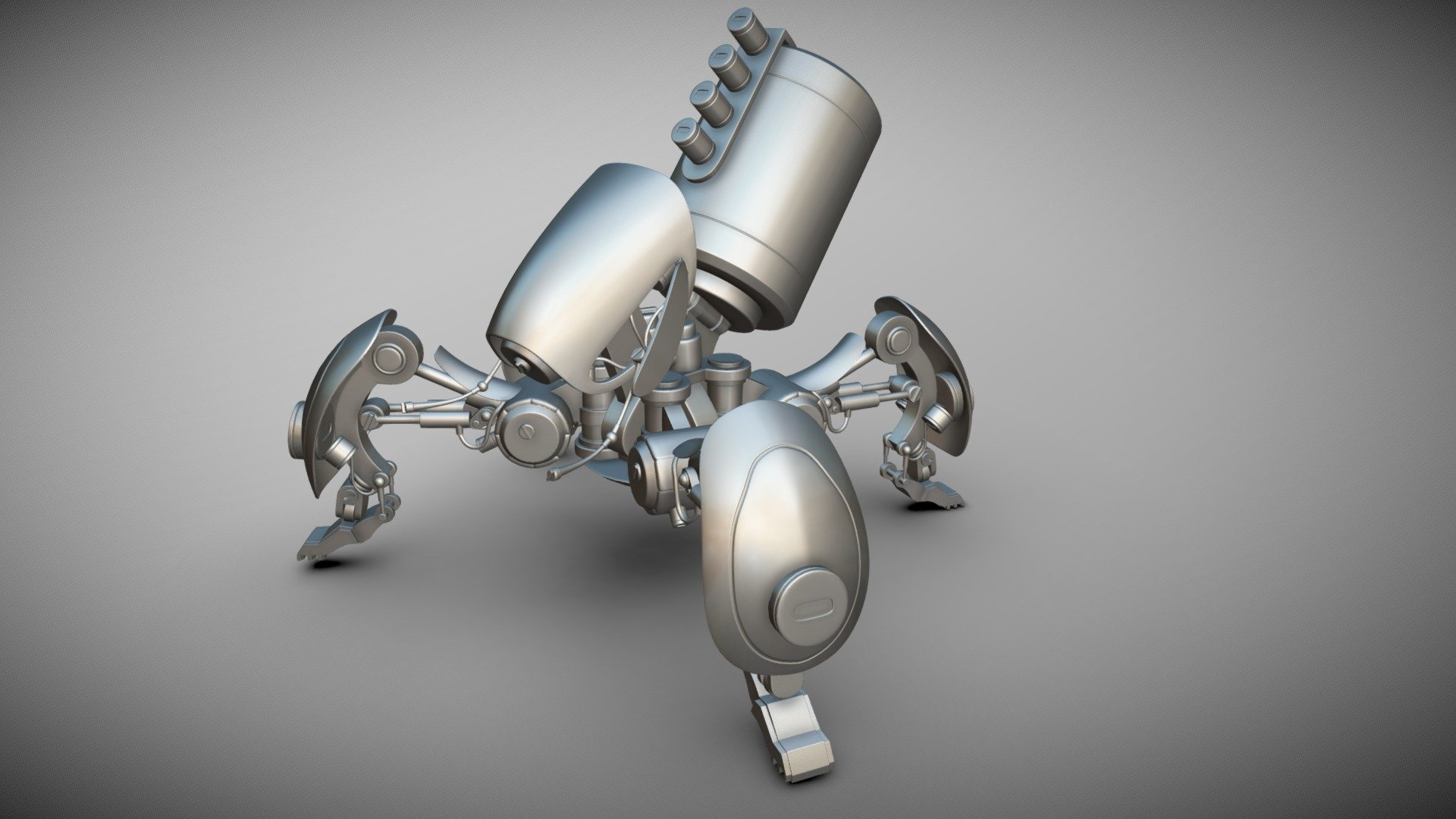 robot - Download Free 3D model by _Ian.bb (@huy1105) [29ebdf4] - Sketchfab