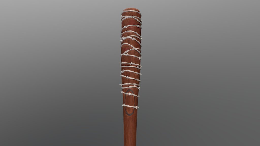 Lucille Bat (Walking Dead) - 3D model by chopcash [29ecdea] - Sketchfab
