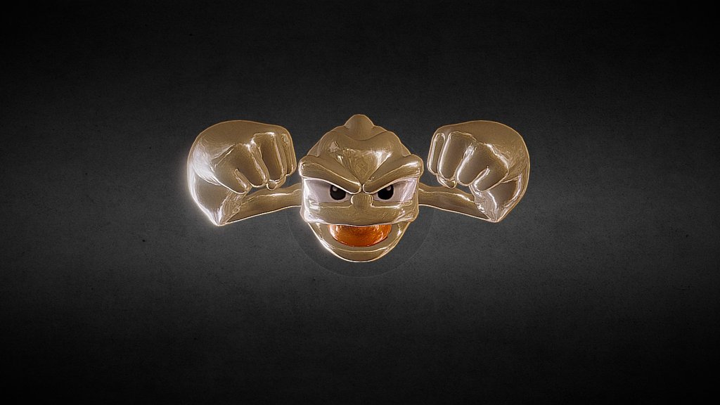 Geodude - 3D model by Nandossp [29f17bf] - Sketchfab
