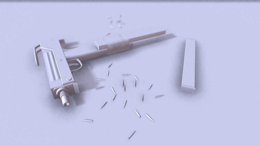 Mac10 - 3D model by Julien Tondu (@workby) [29f1b69] - Sketchfab