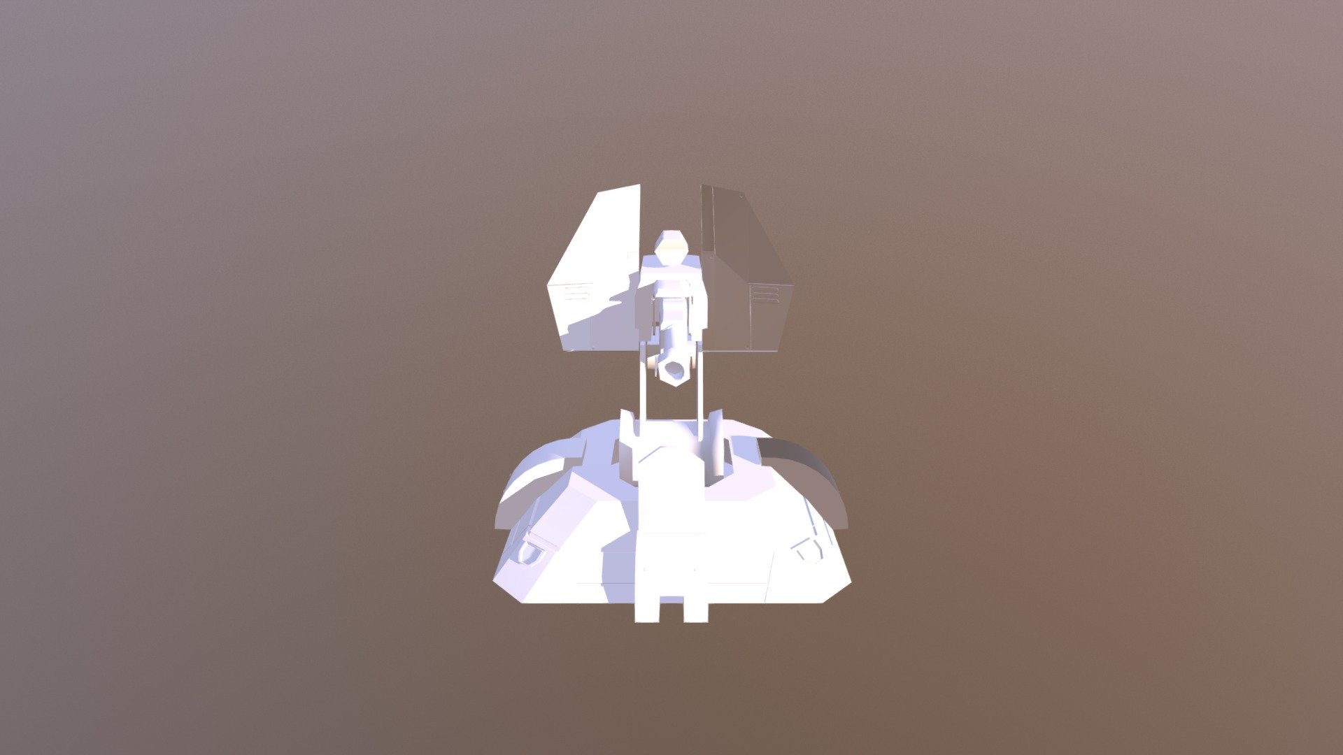 Turret - 3D model by desmondr [29f1e49] - Sketchfab