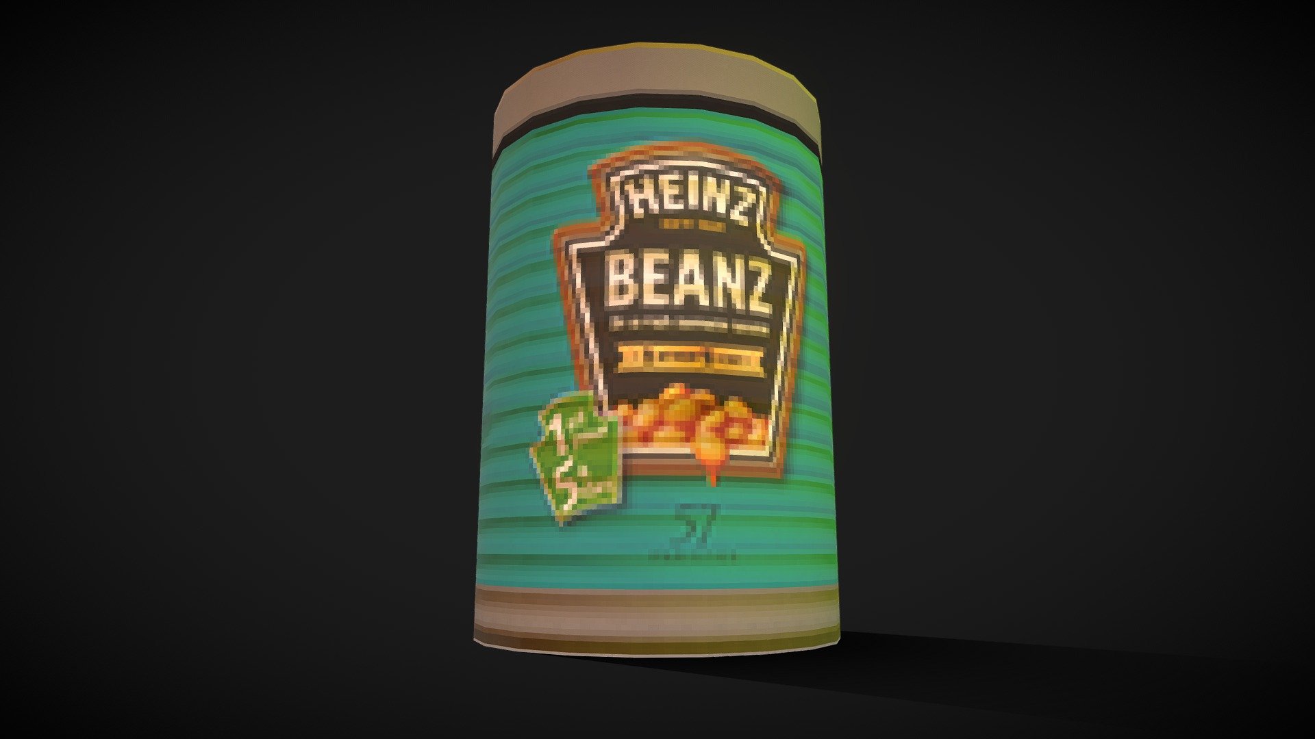 Heinz Beans Can - 3D model by JurassicJaw (@Jurassic_Jaw) [29f2201] - Sketchfab