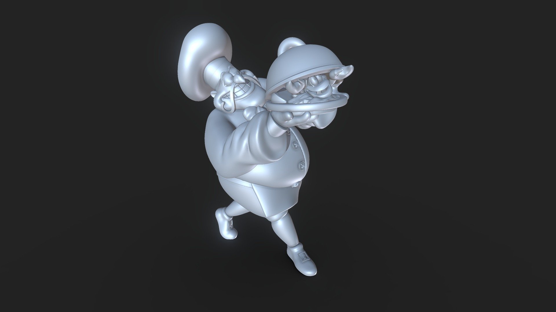Chef Louis - 3D model by svyART [29f9481] - Sketchfab