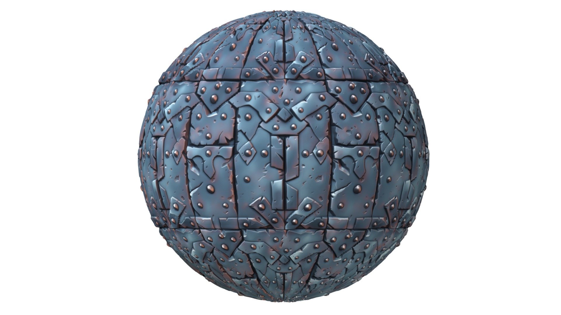 Stylized Metal Seamless Texture - Buy Royalty Free 3D model by ...