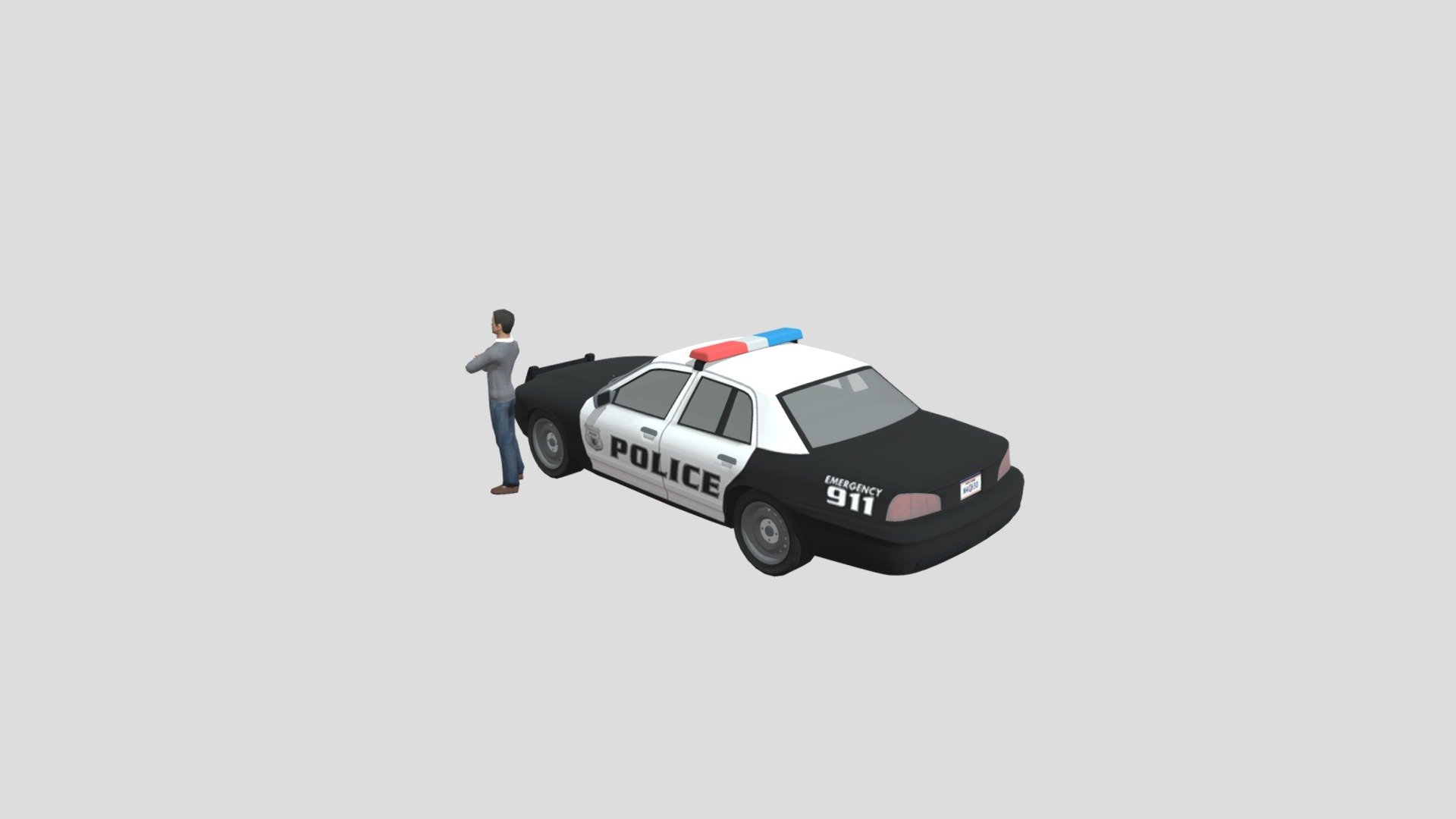Police frank - Download Free 3D model by Home Design 3D (@homedesign3d ...