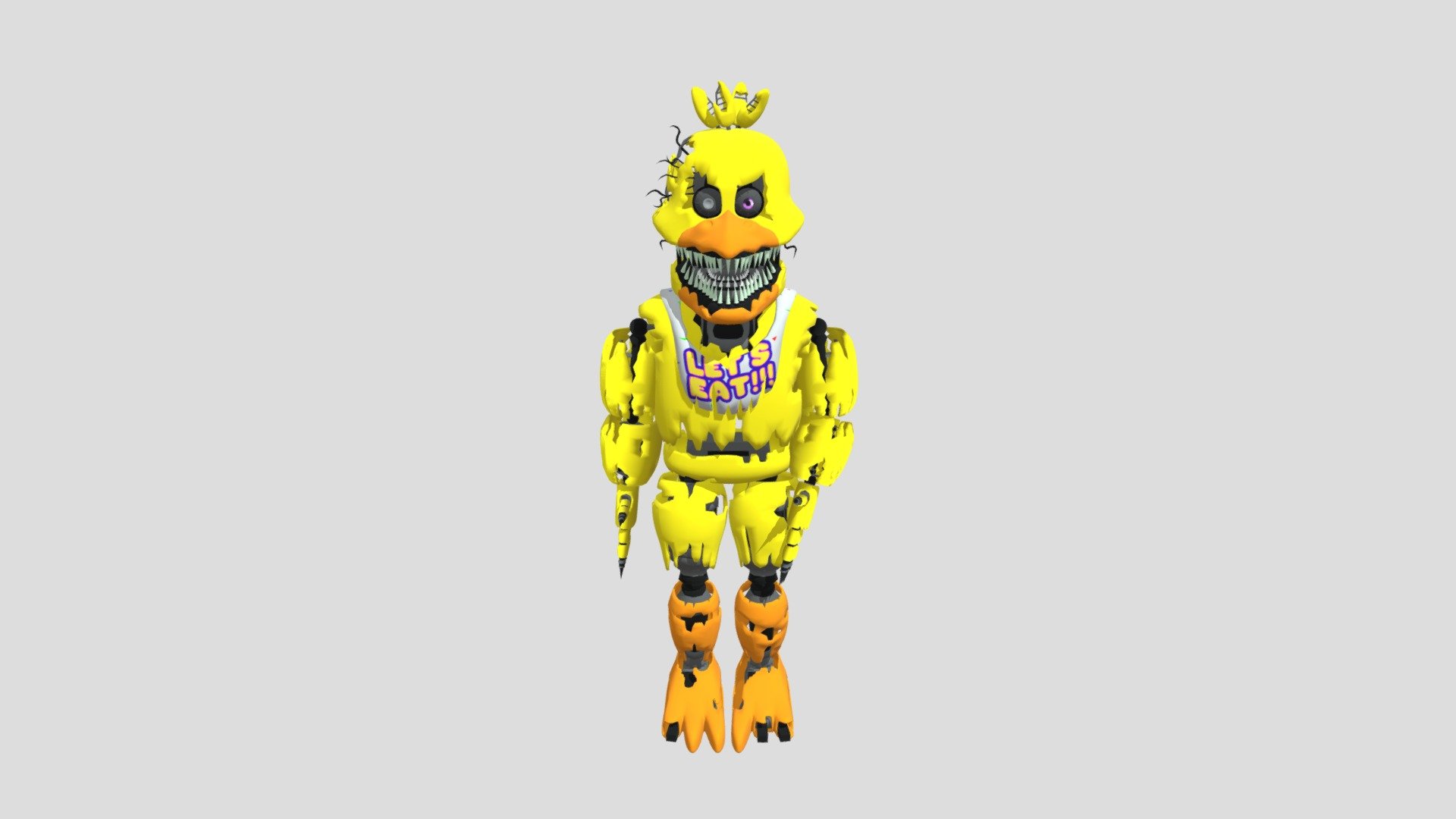 fnaf-fnaf-4-nightmare-chica-model - 3D model by Roxyhsieh [29fb7a6 ...