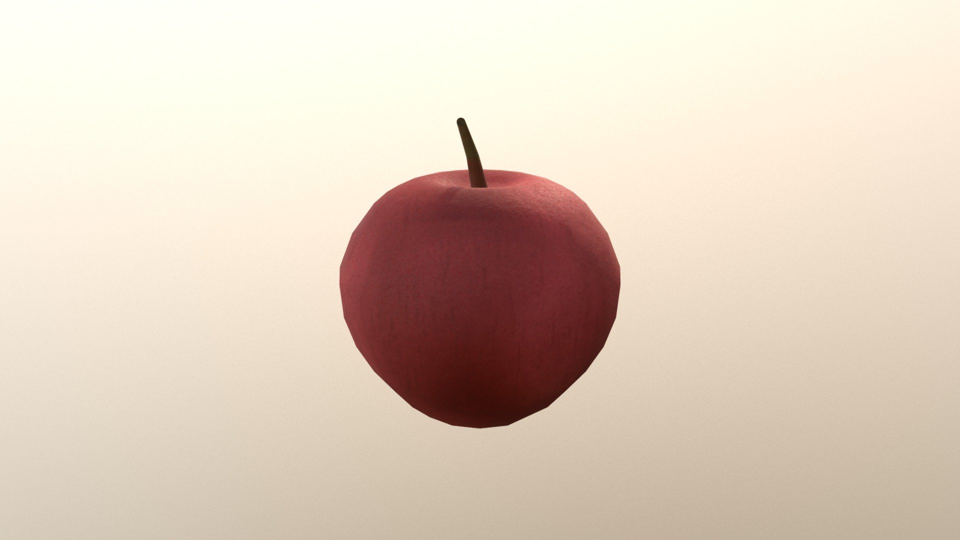 Red Apple - 3D model by SaraSerena [29fec34] - Sketchfab