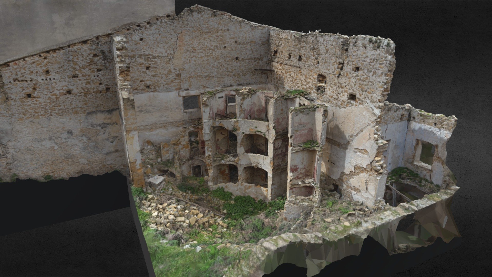 Abandoned-Building-Balconies-14 - Buy Royalty Free 3D model by Marius ...