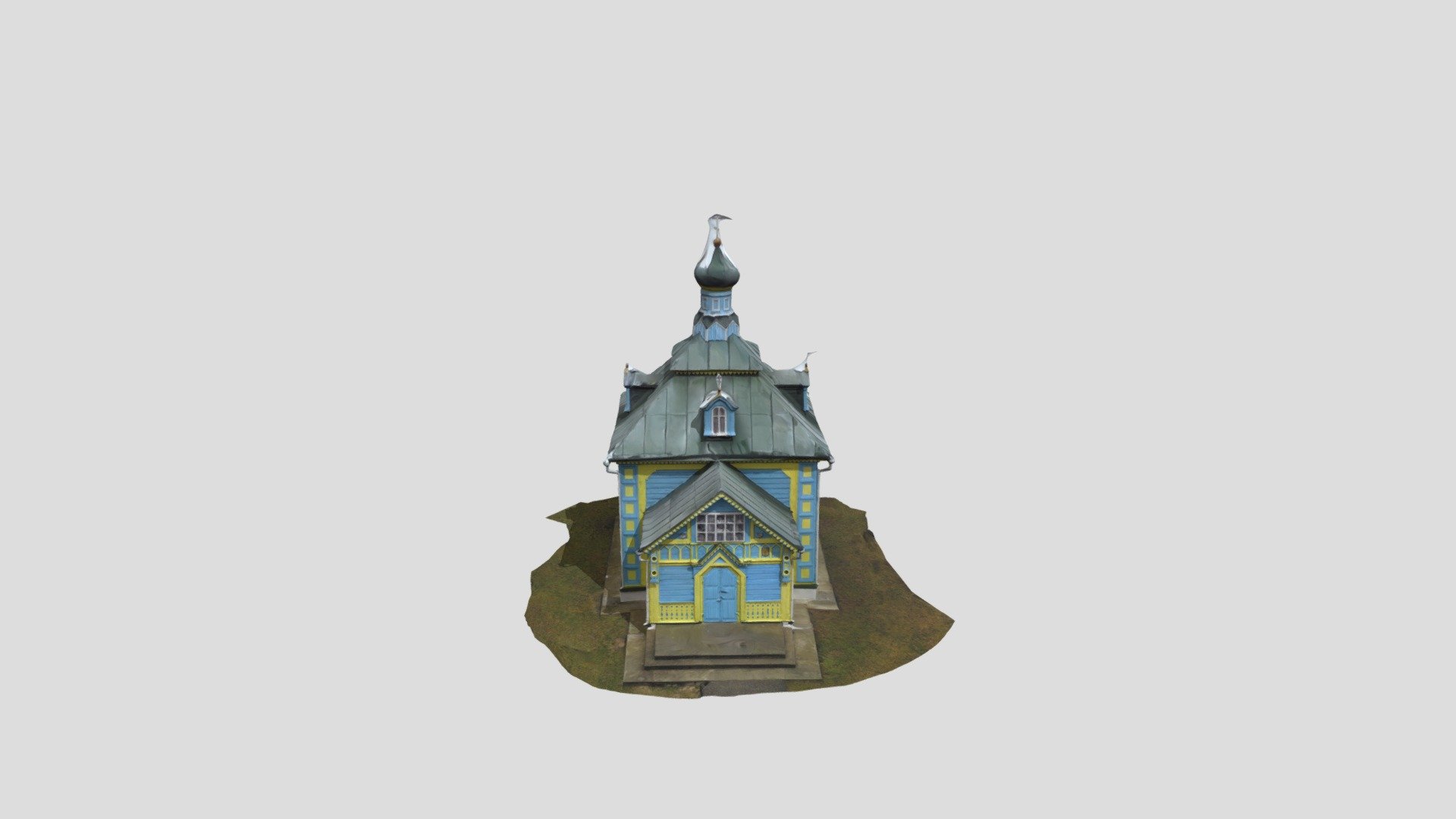 Orthodox Church of the Holy Cross - 3D model by von__jan (@jahuol8 ...