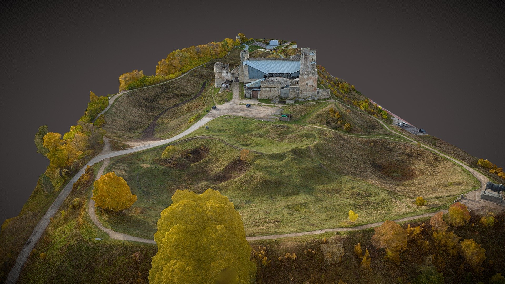 Rakvere entire Castle. Estonia - 3D model by Saulius.Zaura [29ff71a ...