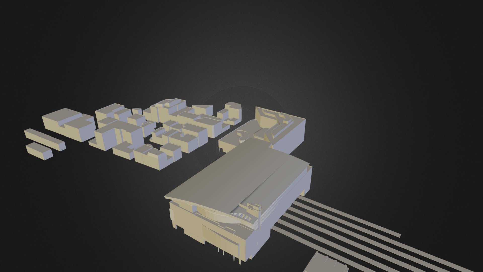 Bulfinch-Triangle-Buildings.3DS - 3D model by BRA [2Ax5lJY] - Sketchfab