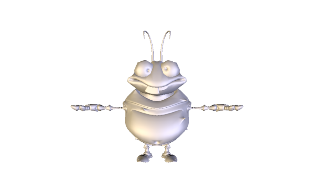 Bug Character - Download 3d Model - CGMeetup.net - 3D model by cgmeetup ...