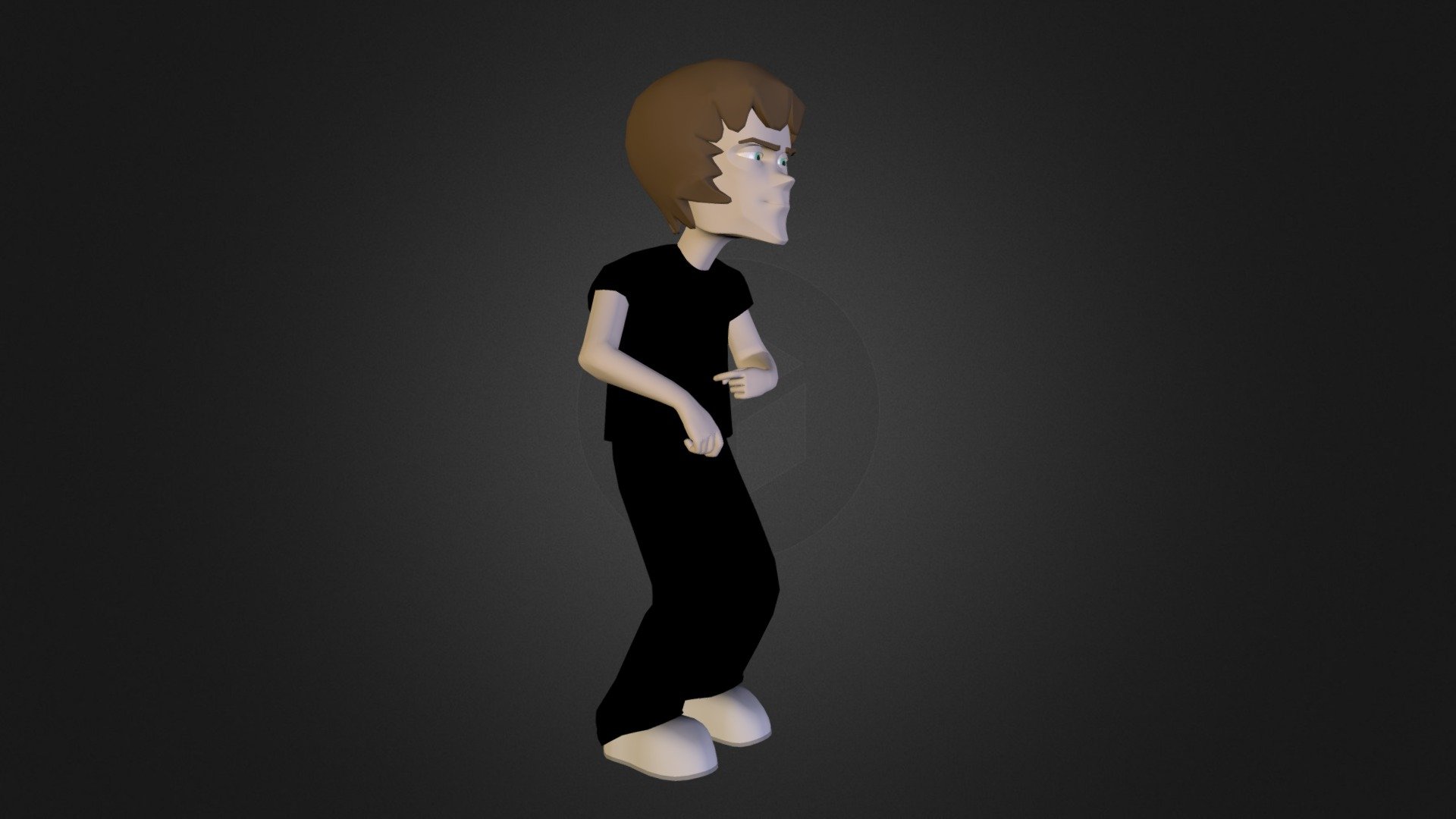 Dude Guy - 3D model by DaveEclectrik [2VQ7Gt8] - Sketchfab