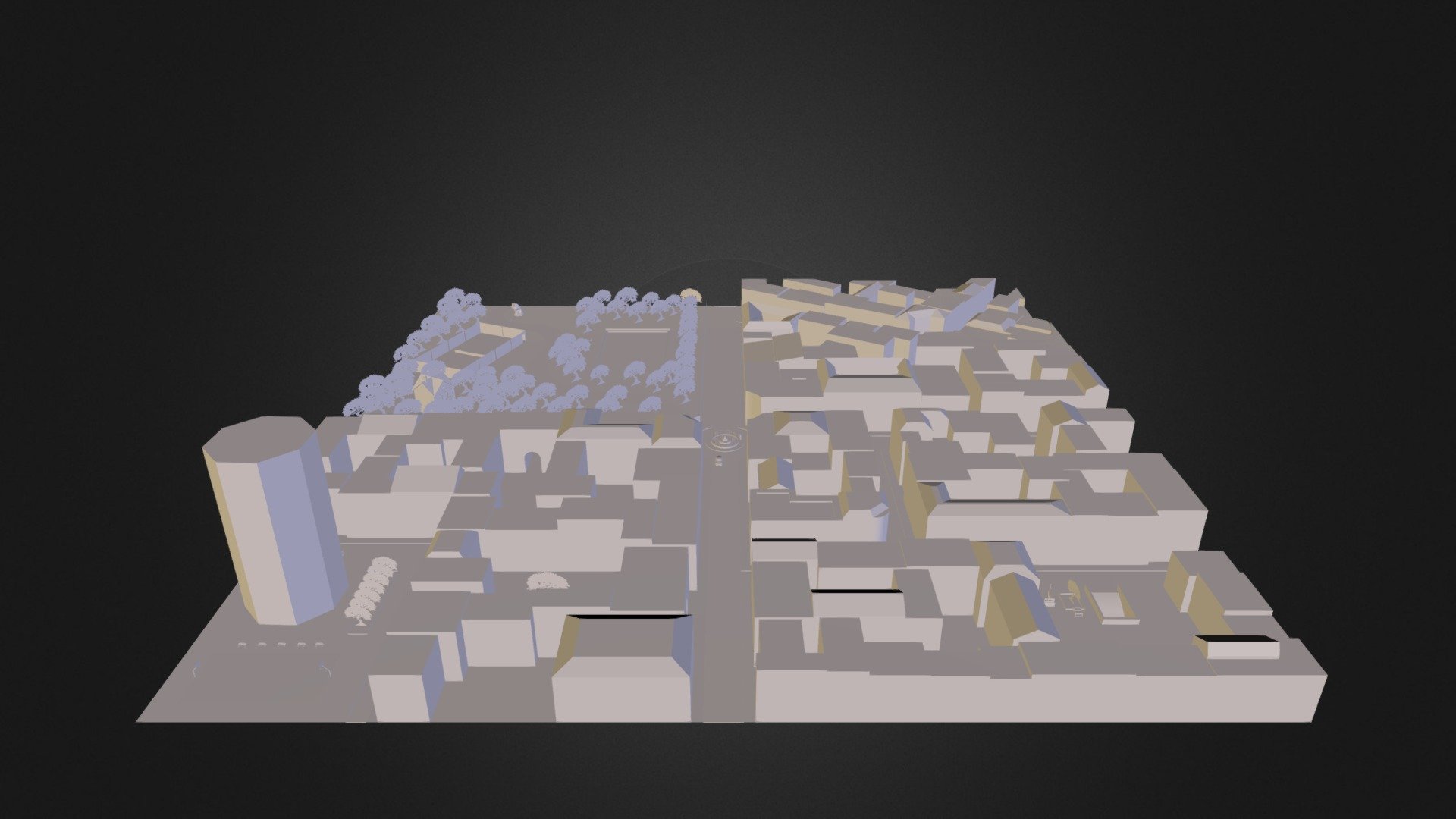 town - 3D model by AlexandreChecinski [2Wq7OZA] - Sketchfab