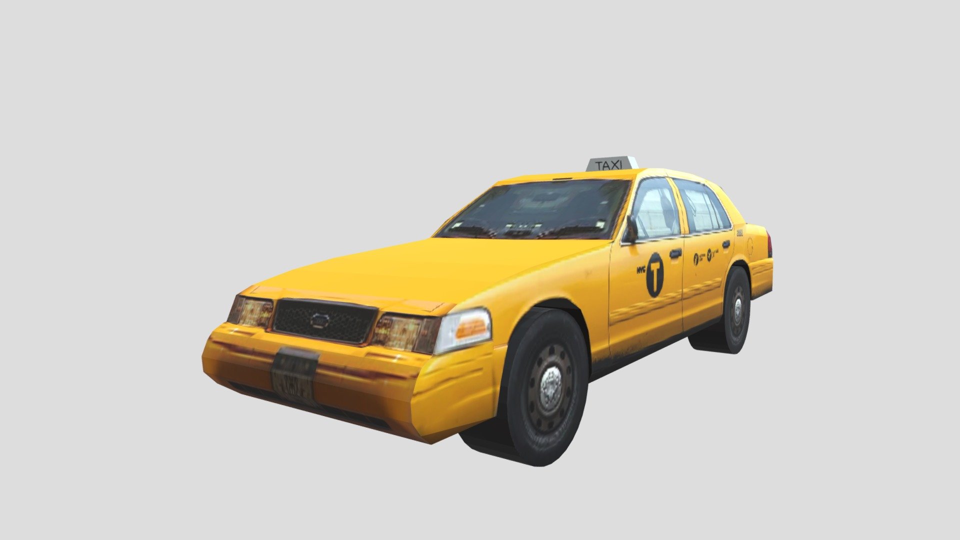 Taxi - Download Free 3D model by LEON elenaisakova248 (@elenaisakova248 ...