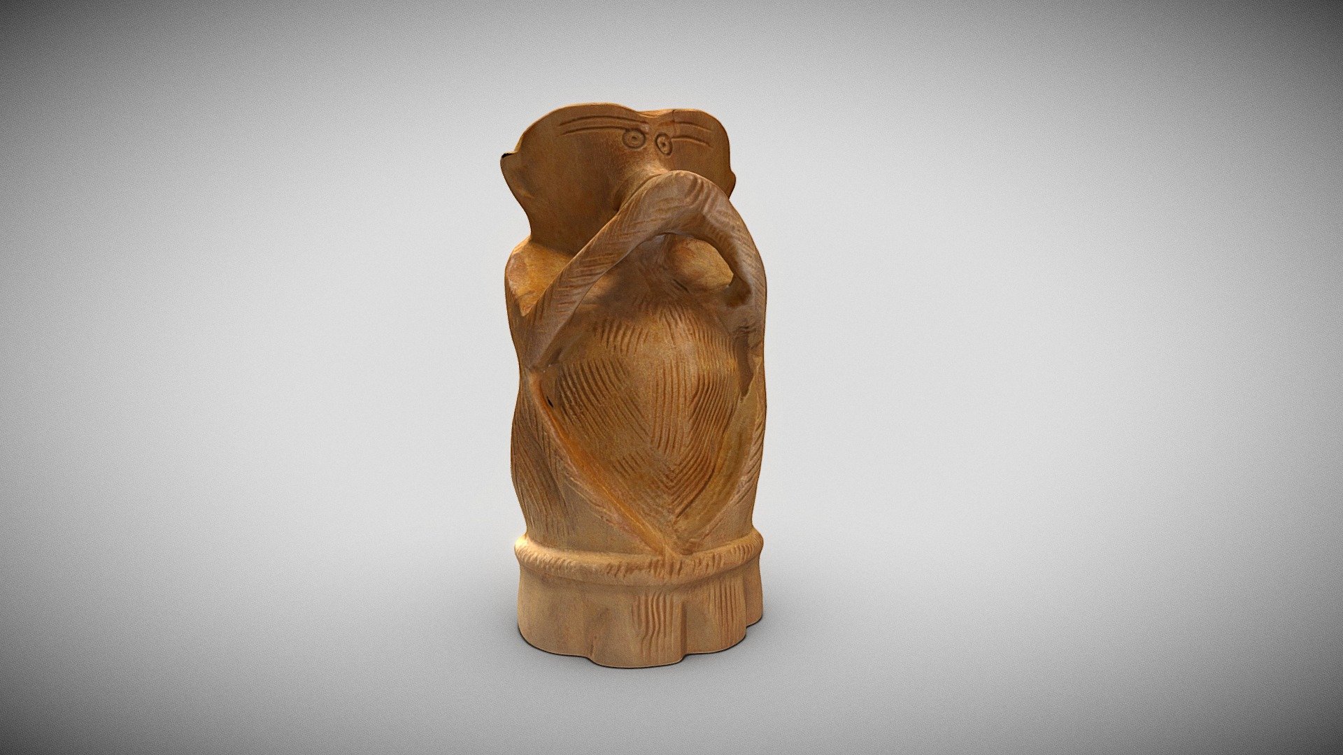 monkey - 3D model by HARSHA (@harshatantri5) [2a02888] - Sketchfab
