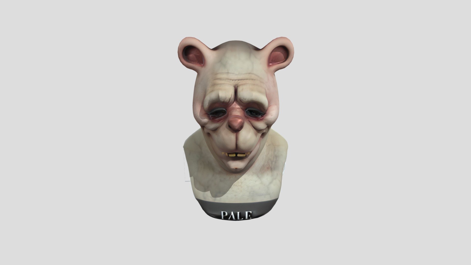 creepy humanoid bear mask - 3D model by Jayexe the accurate model ...