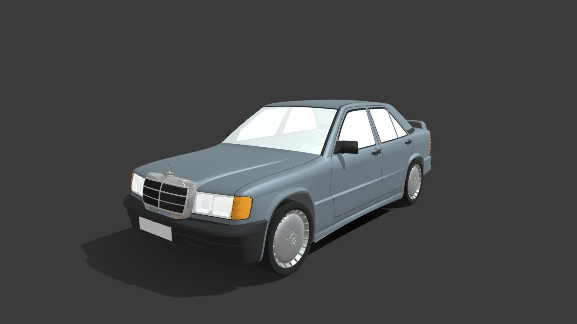 Mercedes- Benz 190E 1990 - Buy Royalty Free 3D model by 3DDomino ...