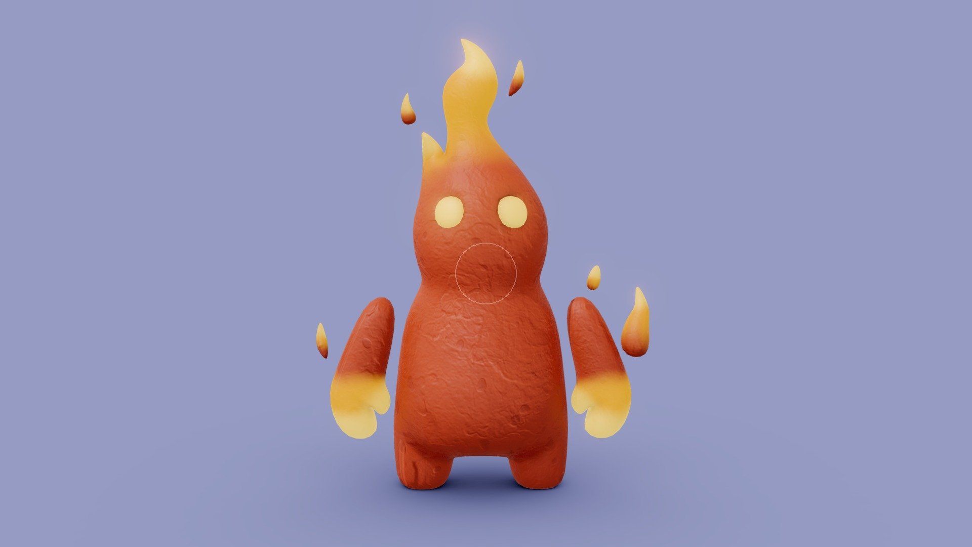 Fire Monster - Buy Royalty Free 3D model by Vanessa Araújo (@vanessa3d ...