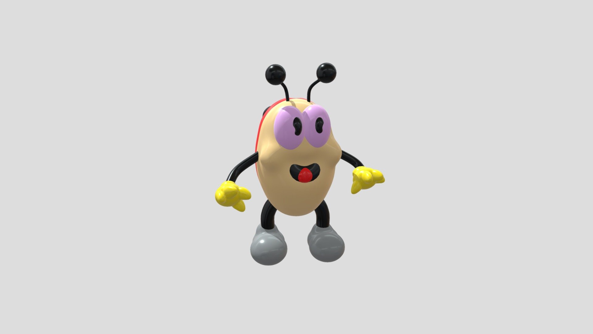 Lady Bugg - 3D model by Anton.Kasian.Edberg [2a072ff] - Sketchfab