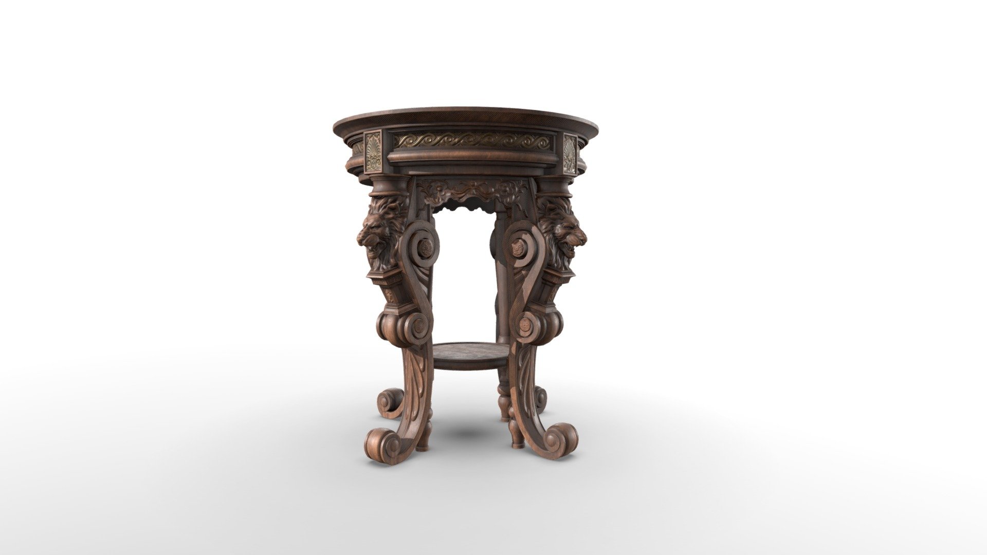 Lionhead_Table_01 - 3D model by topp0 [2a079a4] - Sketchfab