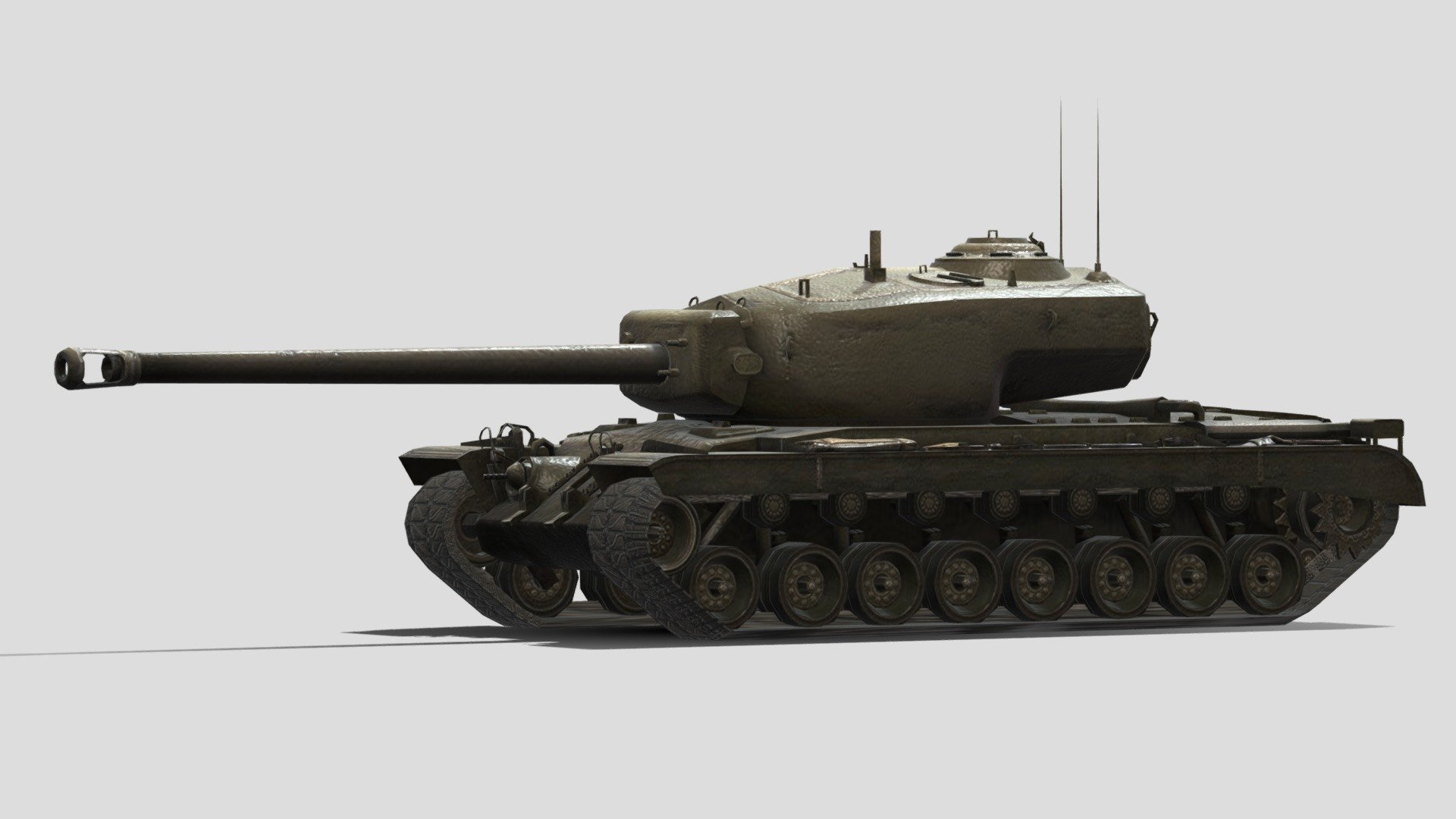T34 Heavy Tank - Download Free 3D model by Muhamad Mirza Arrafi (@nazidefenseforceofficial ...