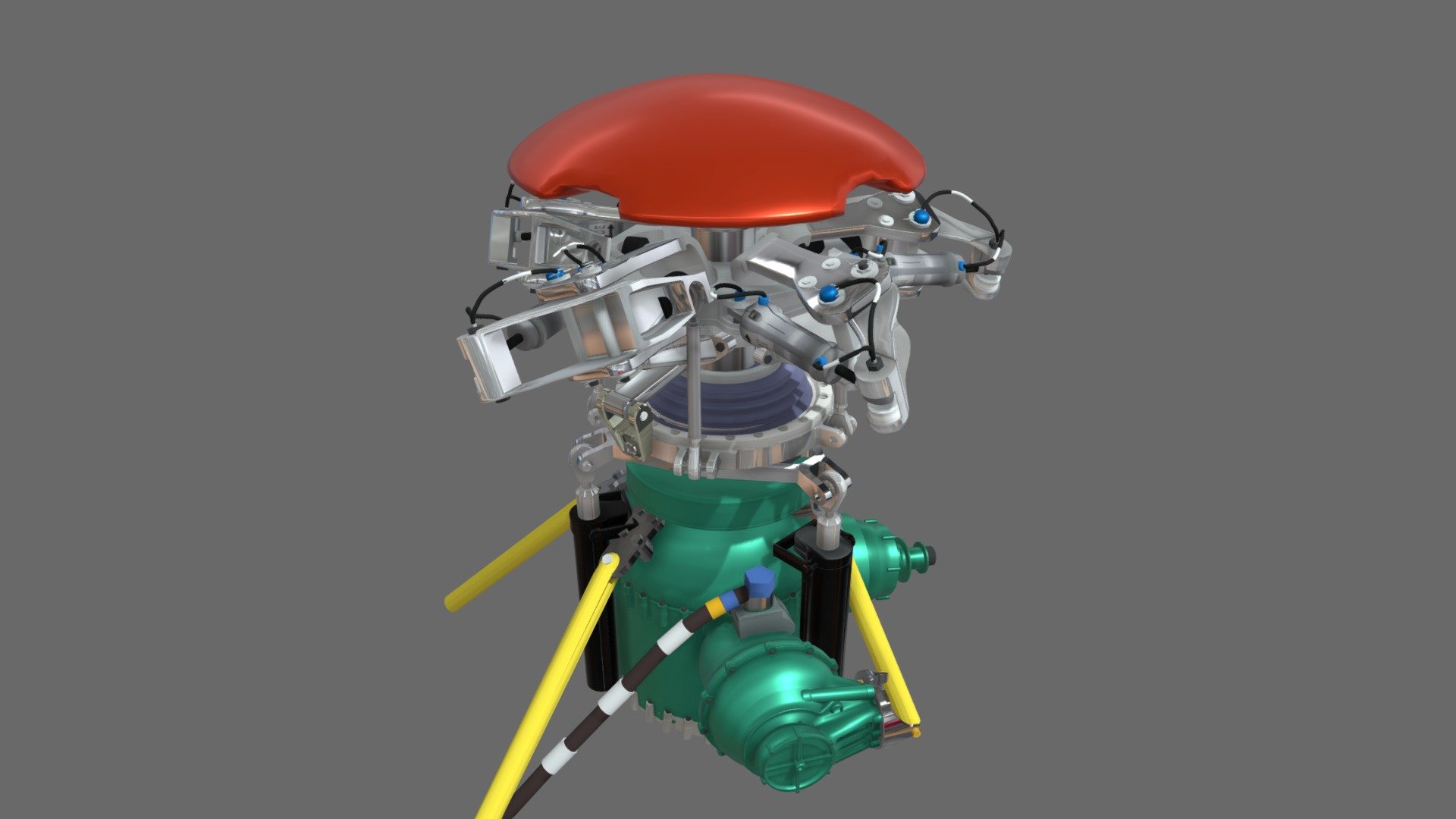 Aw139-main-gear-box - 3D model by Holos Studios [2a07e31] - Sketchfab