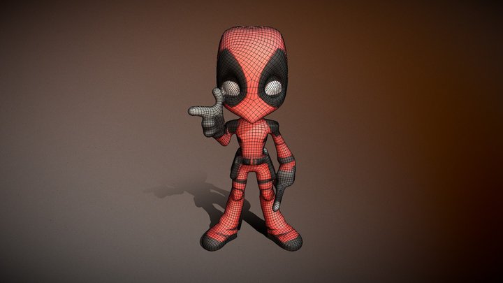 Chibi-character 3D models - Sketchfab