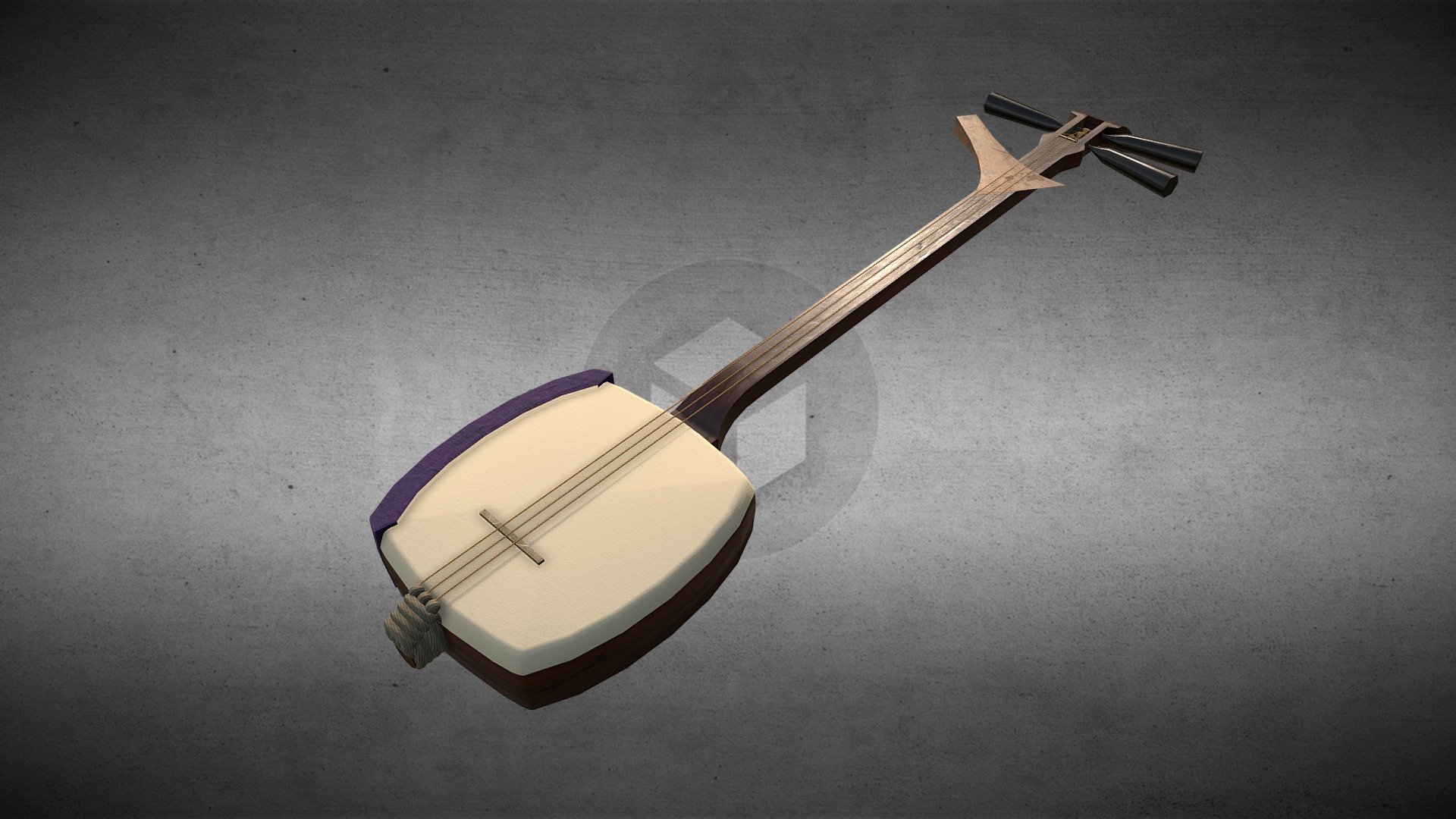 Shamisen - Download Free 3D model by lejean [2a0bc0a] - Sketchfab