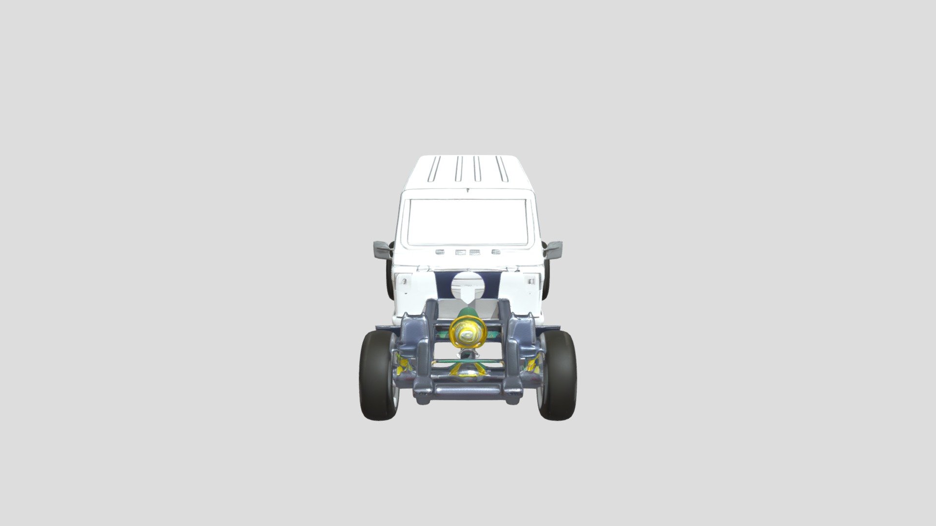Car chassis and outline - 3D model by wilnernau [2a0d2e4] - Sketchfab