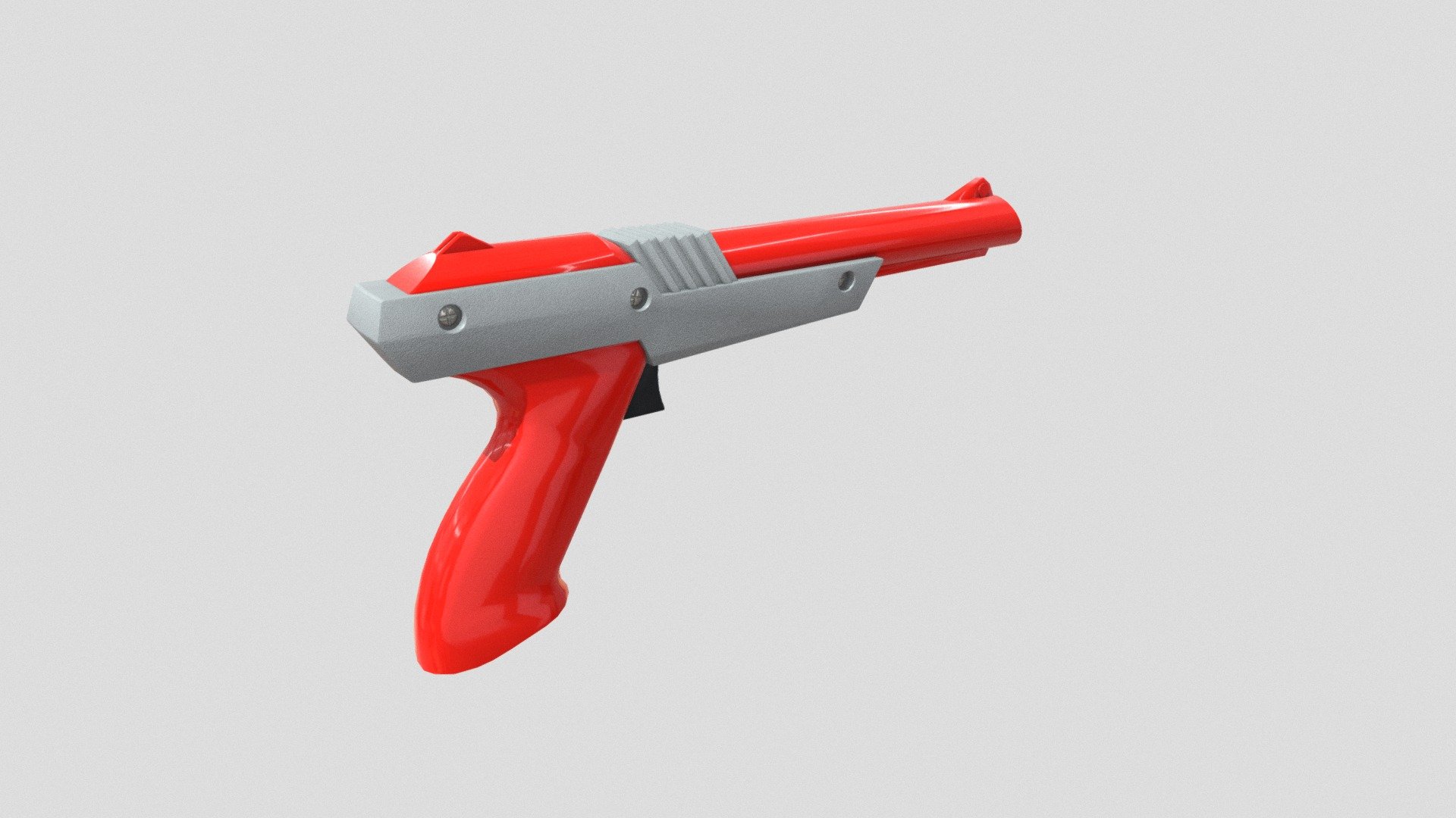 NES Zapper - Download Free 3D model by Thomas Fugier (@thomas.fugier ...