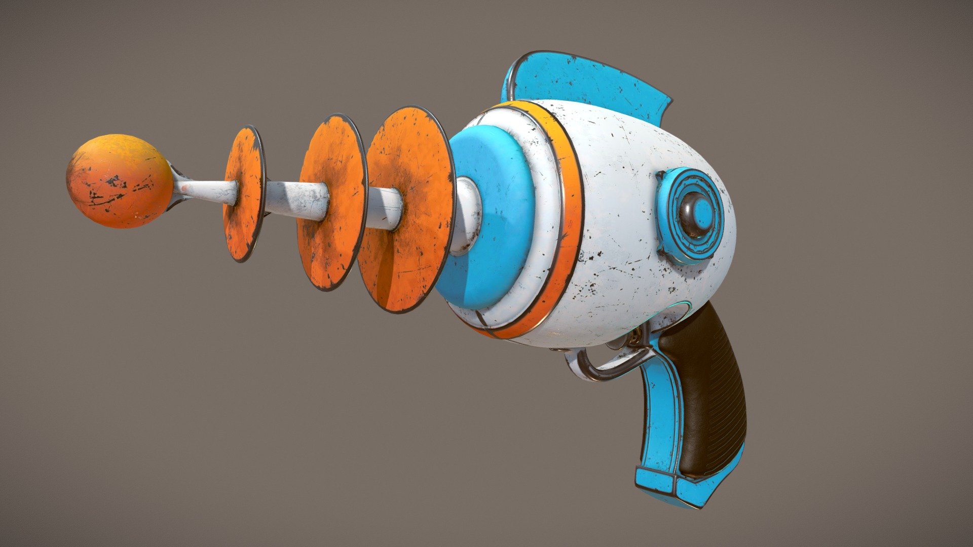 Ray Gun - 3 Day Art Test - 3D model by Alexander Gies (@habit) [2a0f308 ...