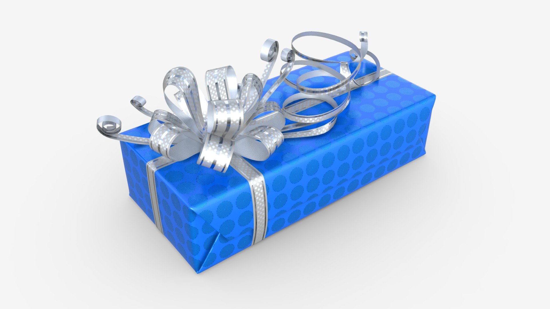Gift box with ribbon 03 - Buy Royalty Free 3D model by HQ3DMOD ...