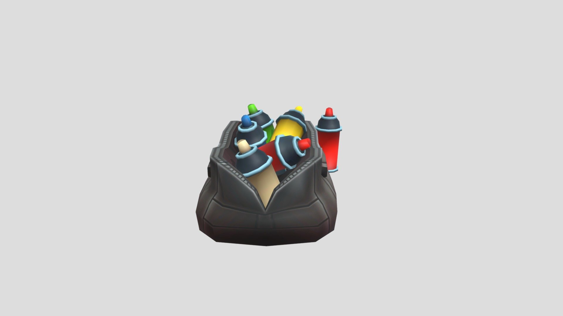 Spray Paint Bag (New Look) - Download Free 3D model by ...