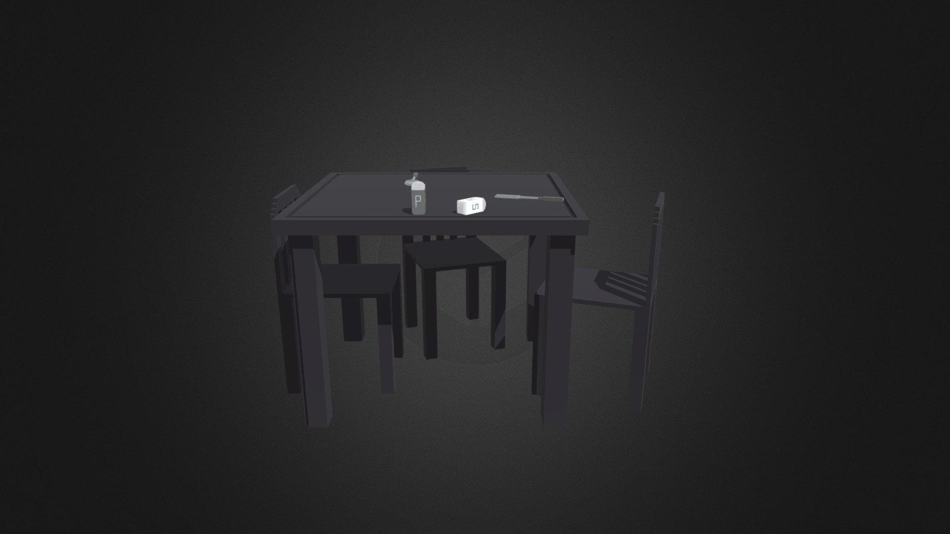 Voxel Table - 3D model by lifekors [2a13a57] - Sketchfab