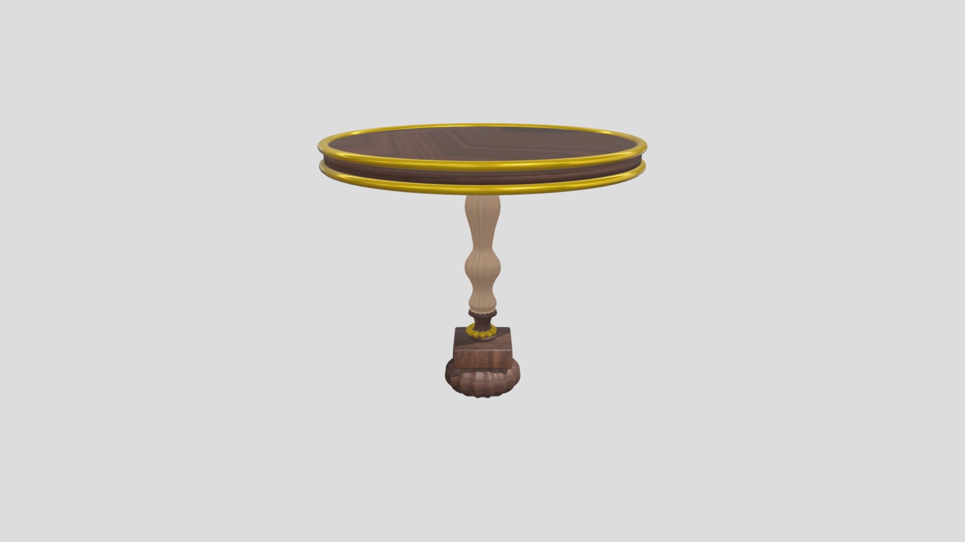 DECORATIVE ORNAMENTAL TABLE DESIGN - 3D model by T.yana [2a145ec ...