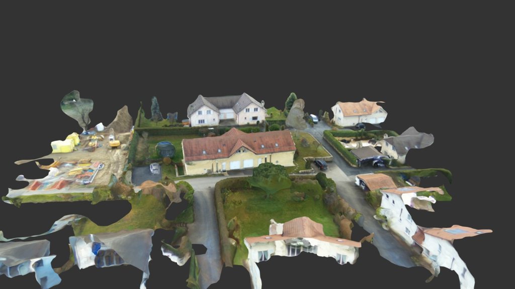 Sample house. - 3D model by ayoflm [2a15565] - Sketchfab