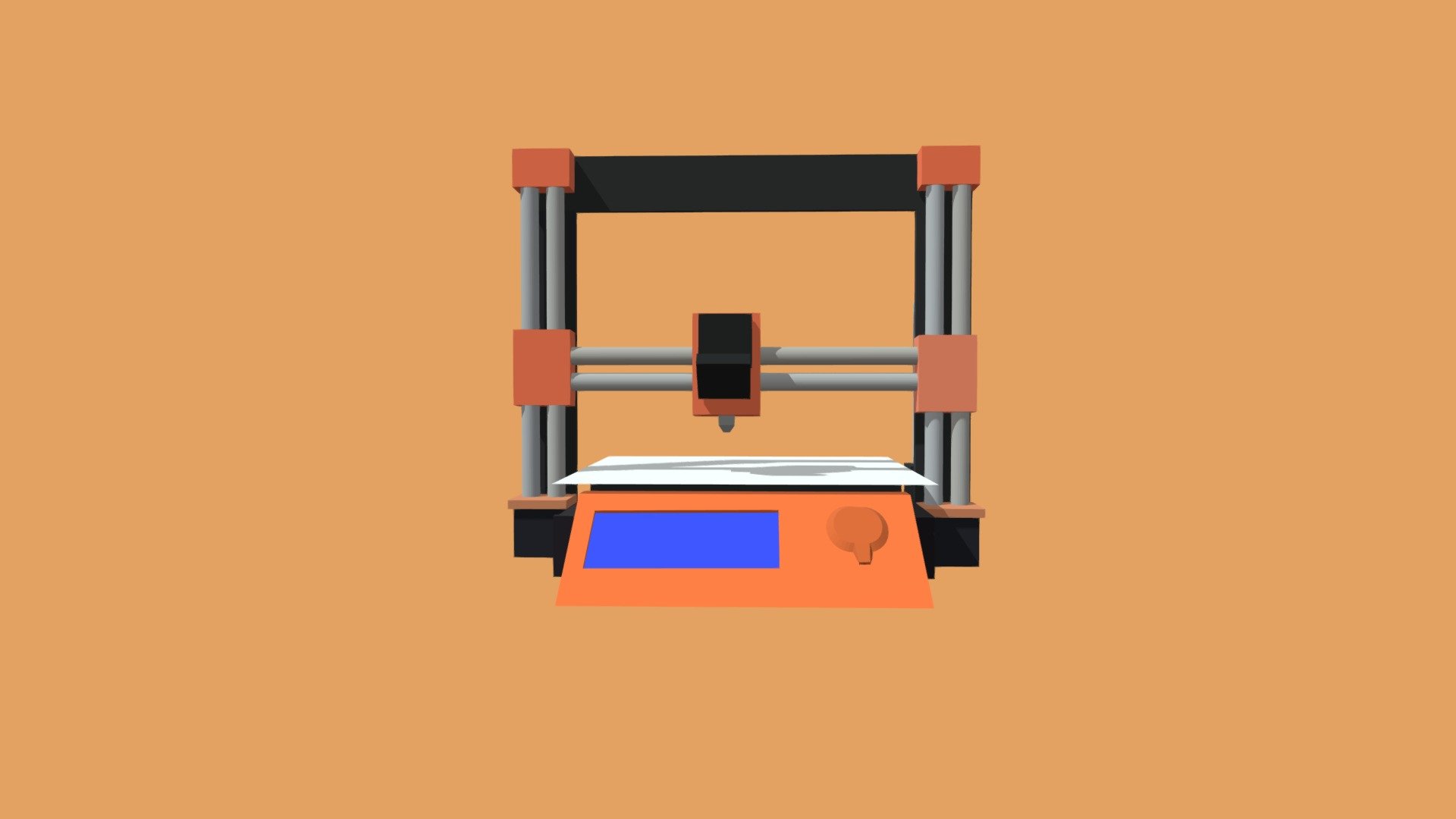 Prusa 3D Printer - Download Free 3D model by Alvaro A. (@SfDragonDojo ...