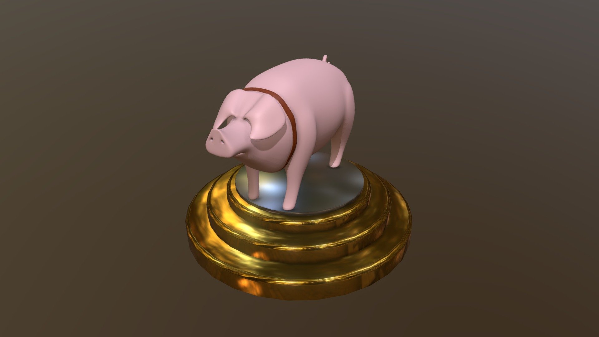 Pig - 3D model by PolMusak [2a15b02] - Sketchfab