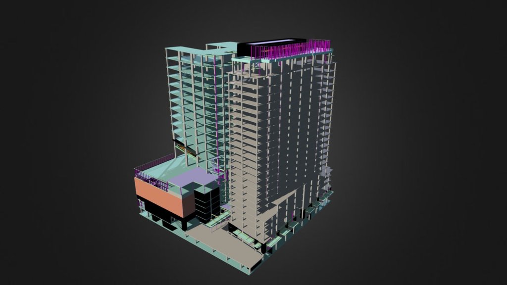 Towers - 3D model by Interwest [2a16318] - Sketchfab
