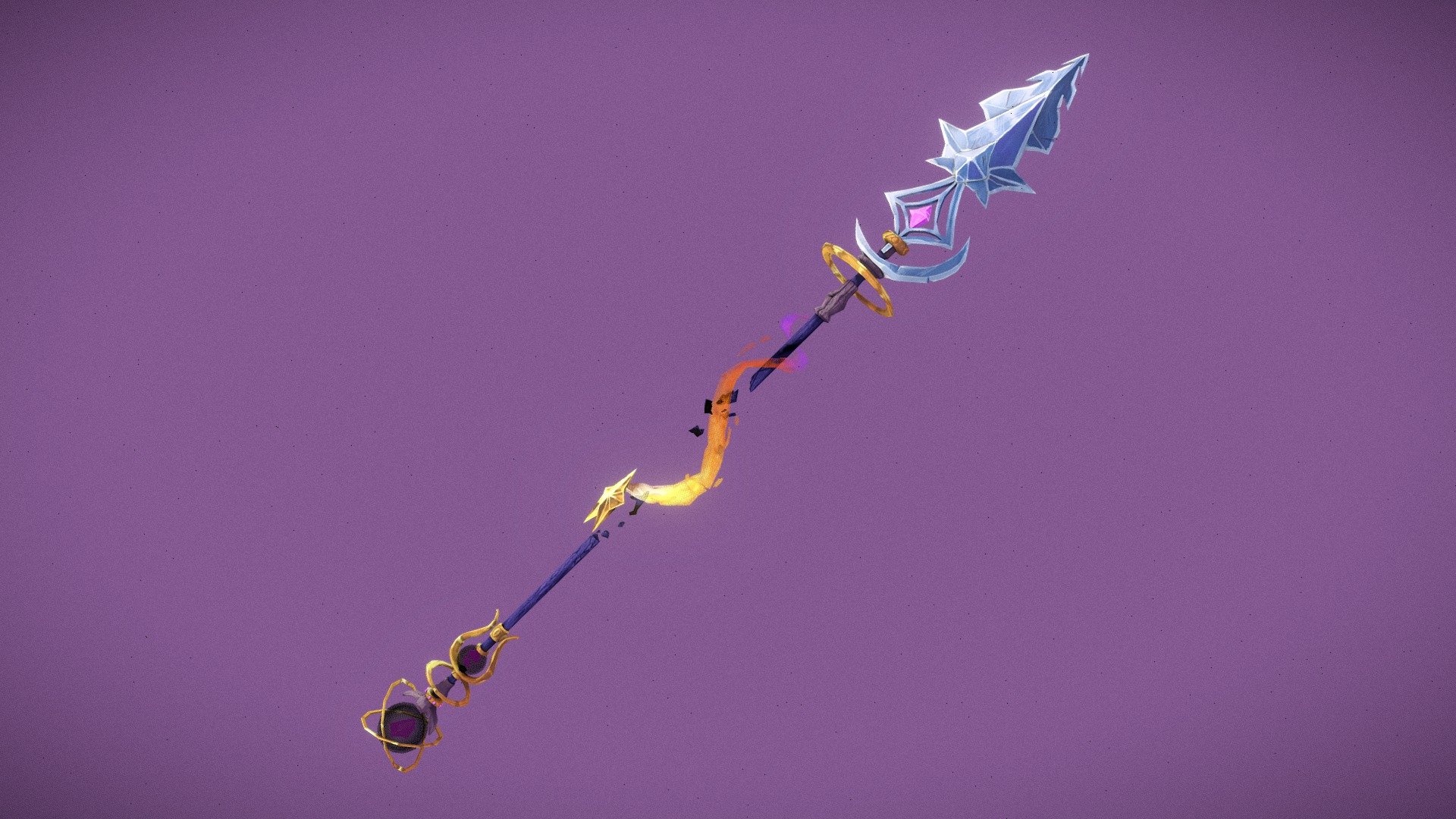 [Student Work] Magical Polearm - 3D model by Dimups (@Dim_ups) [2a18104 ...
